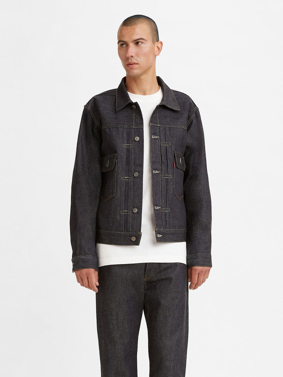 LEVI'S® VINTAGE CLOTHING 1953 TYPEⅡ トラッカージャケット ORGANIC リジッド – リーバイス®公式 ...