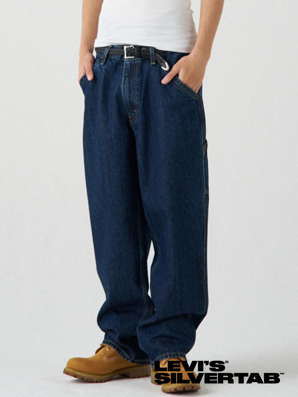 SILVERTAB™ バギーカーペンター ダークインディゴ – リーバイス®公式オンラインストア